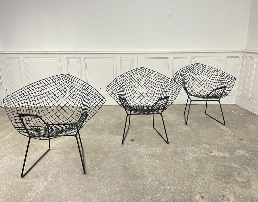 Fauteuils Diamond Harry Bertoia